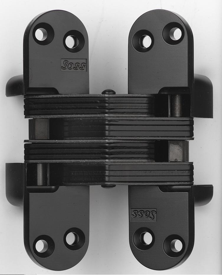 Soss 418US19 1-1/8" x 4-39/64" Heavy Duty Alloy Steel Fire Rated Invis ...